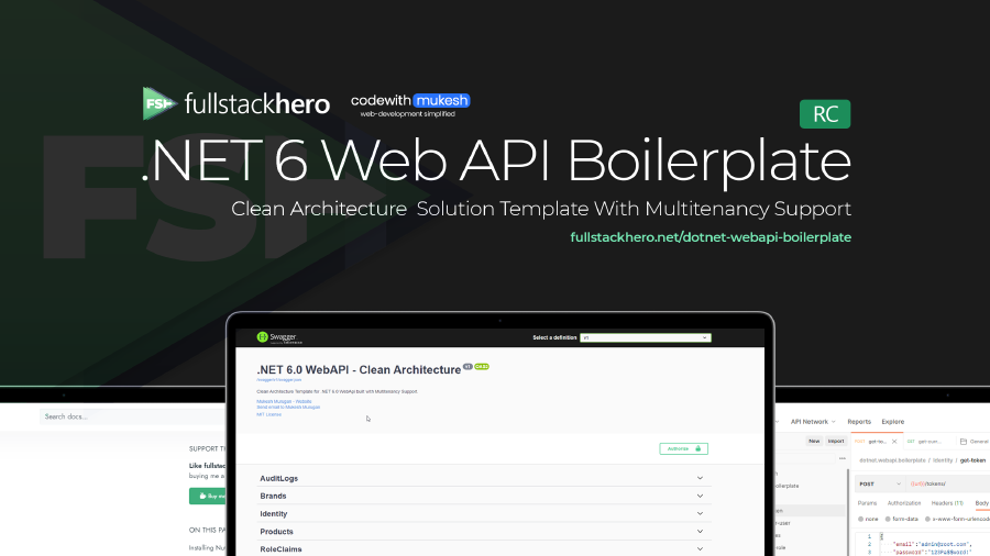 .NET Web API Boilerplate - fullstackhero
