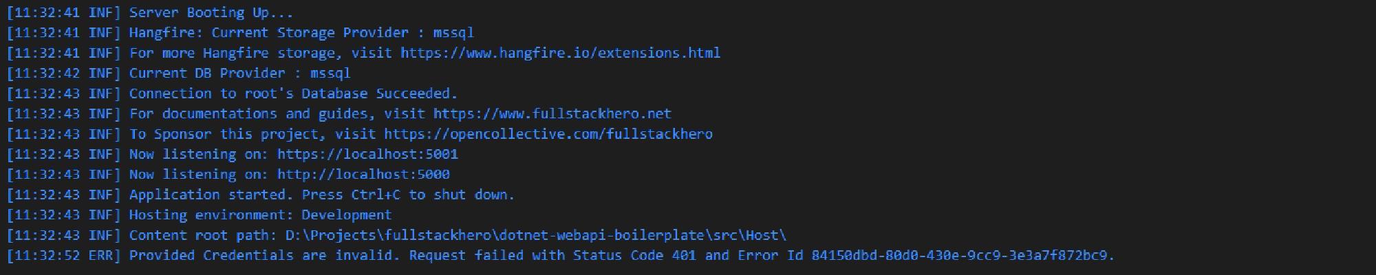Logging - fullstackhero