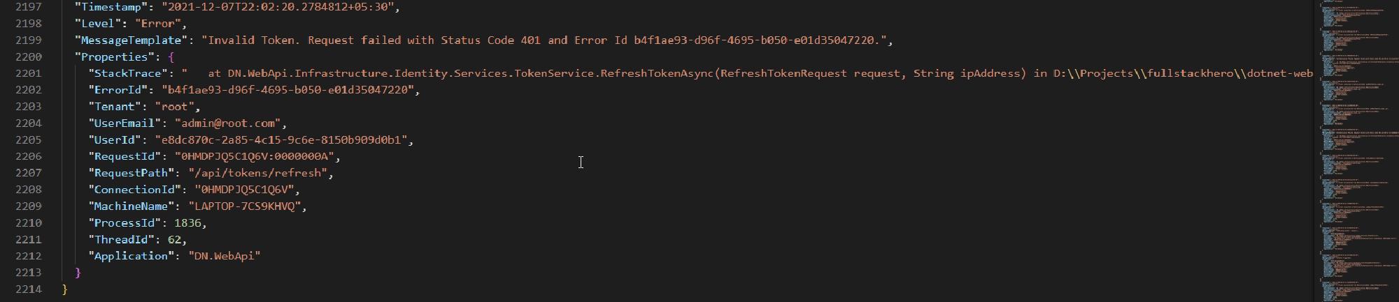 Logging - fullstackhero