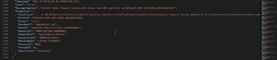 Logging - fullstackhero
