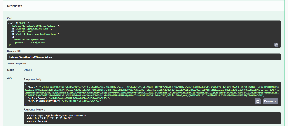 API Testing - fullstackhero