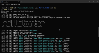 Getting Started 🚀 - fullstackhero