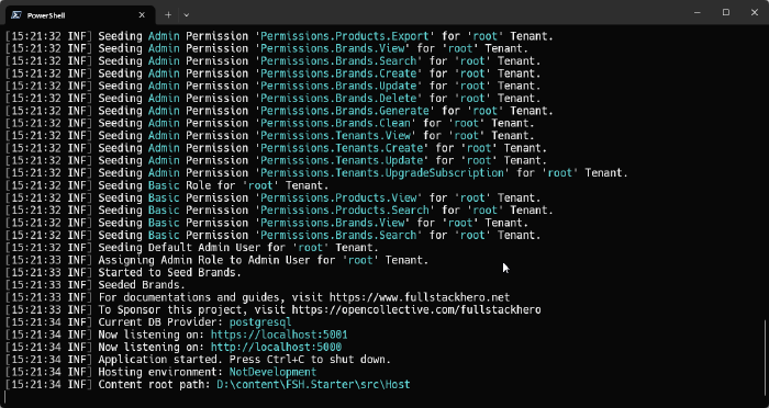 Getting Started 🚀 - fullstackhero