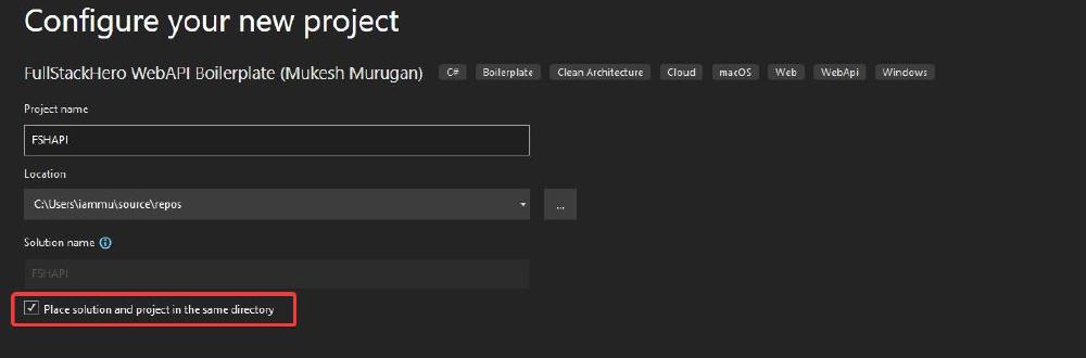 Getting Started 🚀 - fullstackhero