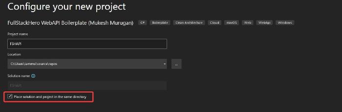 Getting Started 🚀 - fullstackhero