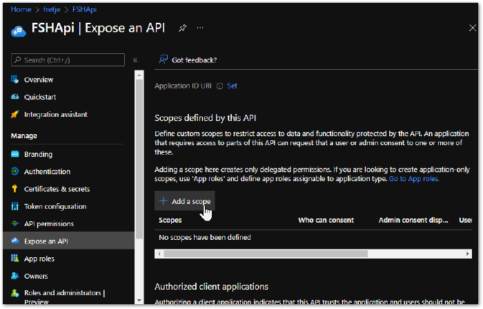 Setting up Azure AD Authentication - fullstackhero