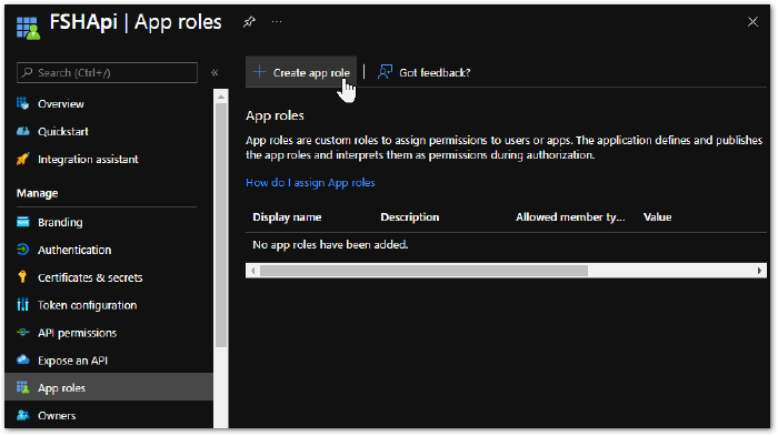 Setting up Azure AD Authentication - fullstackhero